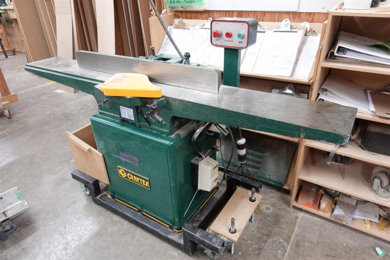 Craftex 8 jointer store